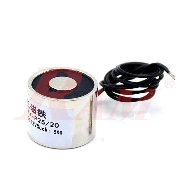Electrical Magnet 12Vdc 4W - Lifting Magnet 5Kg Holding | RAM ...